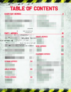 Everyday Heroes Core Rulebook - Evil Genius Games