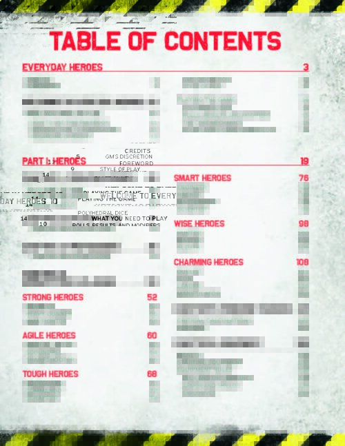 Everyday Heroes Core Rulebook - Evil Genius Games