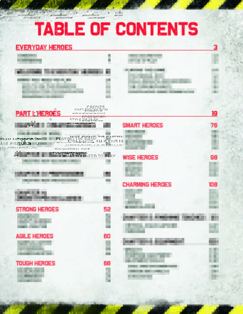 Everyday Heroes Core Rulebook - Evil Genius Games