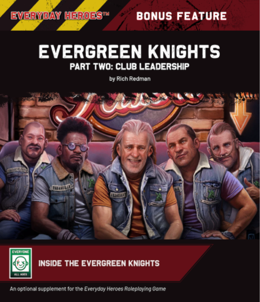 Evergreen Knights Part Two: Club Leadership - Evil Genius Games