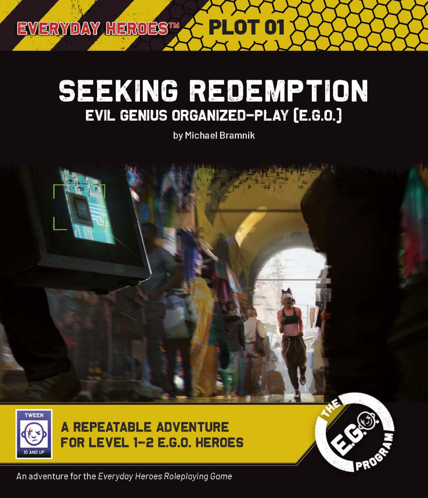 REDEMPTION Plot 01: Seeking Redemption (E.G.O.) - Evil Genius Games
